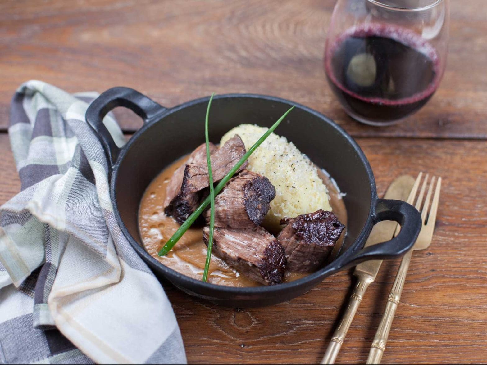 Barolo-Braised Beef Shoulder - Gusto TV