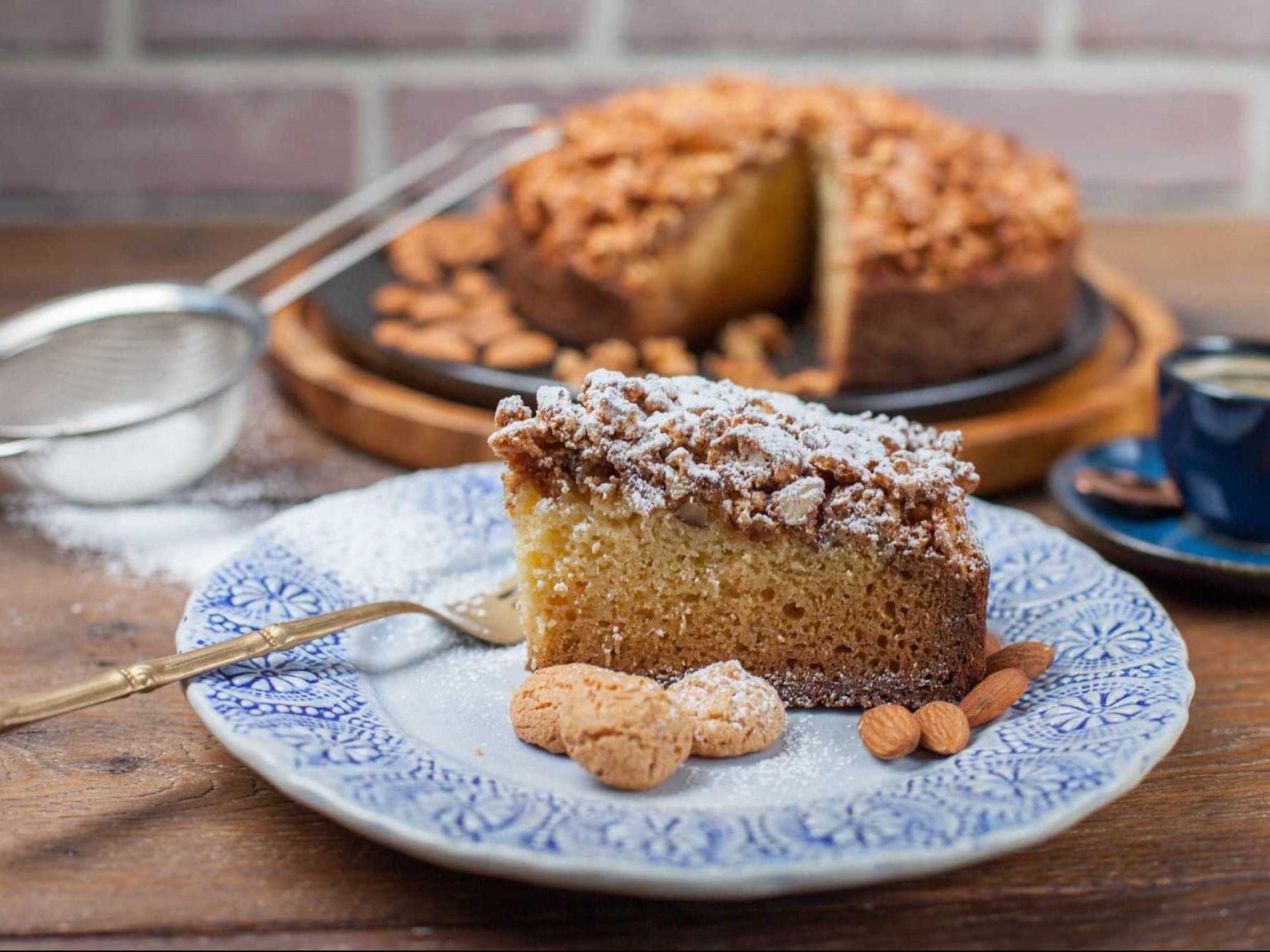 Amaretti Cake Recipe - Gusto TV 1