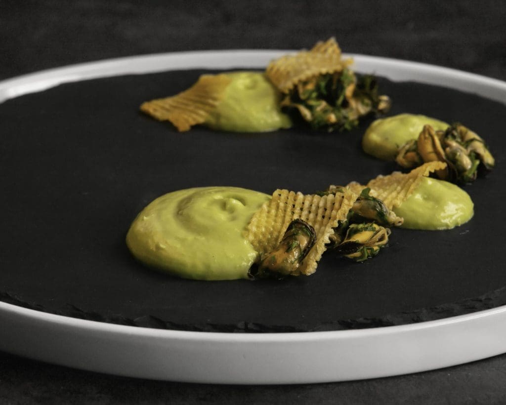 Moules Frite with Potato-Leek Mousse - Gusto TV