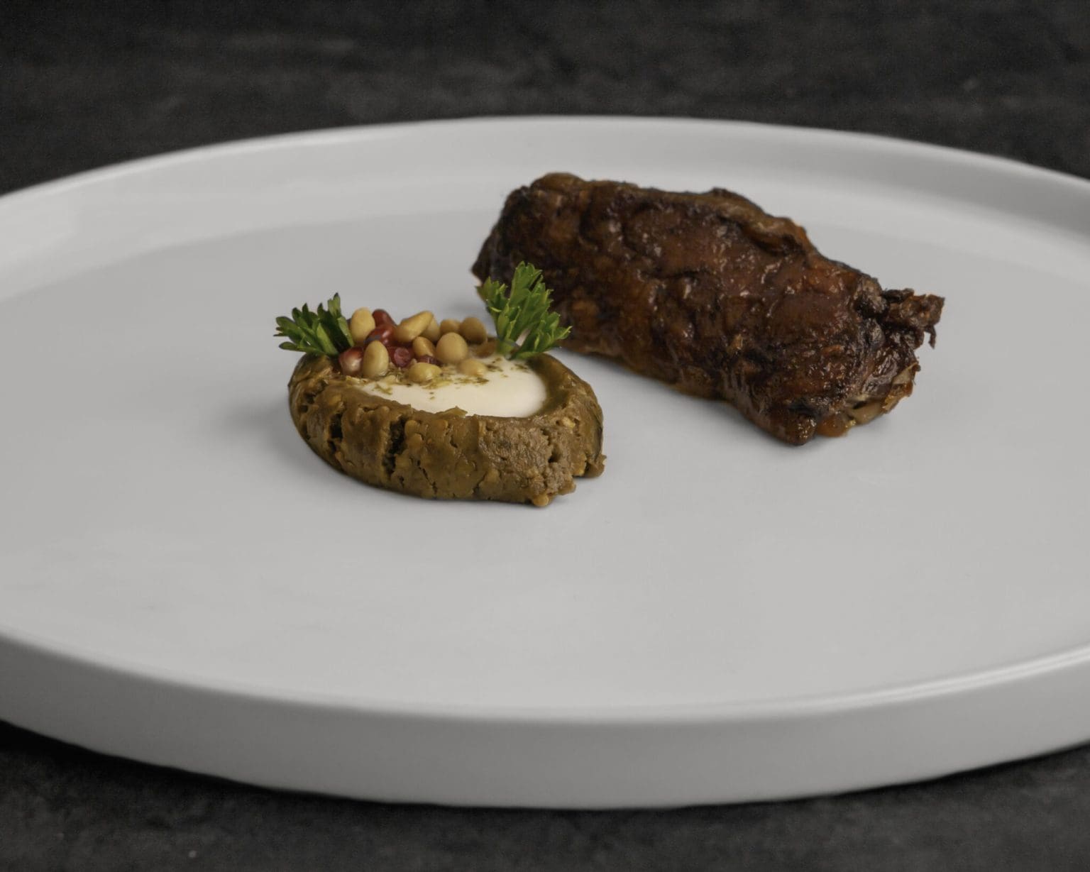 Lamb Neck Awarma with Baba Ghanoush - Gusto TV