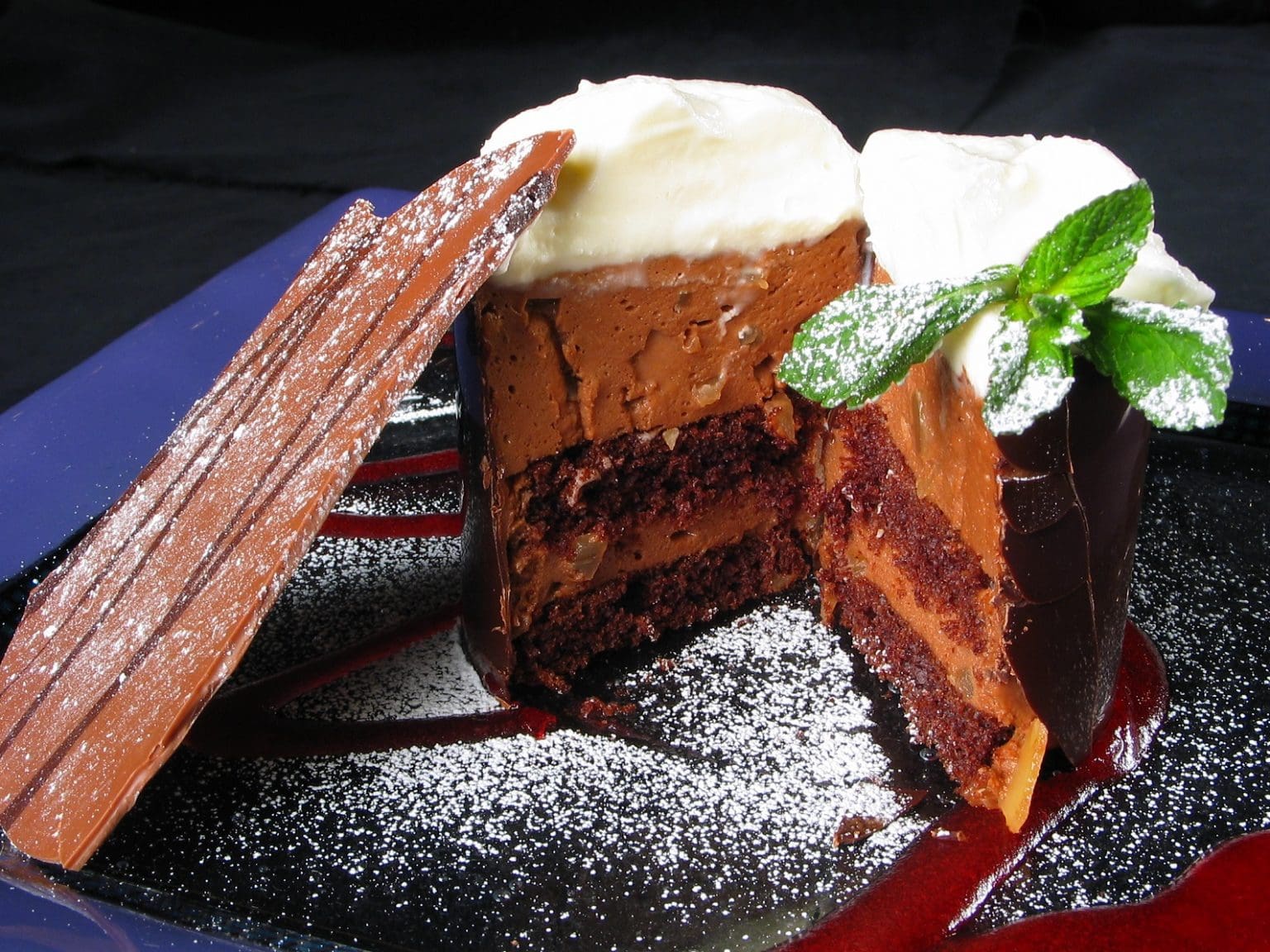 Chocolate Ginger Mousse Cake - Gusto TV