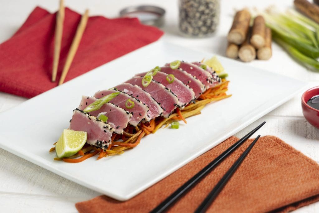 Tuna Tataki with Kinpira - Gusto TV