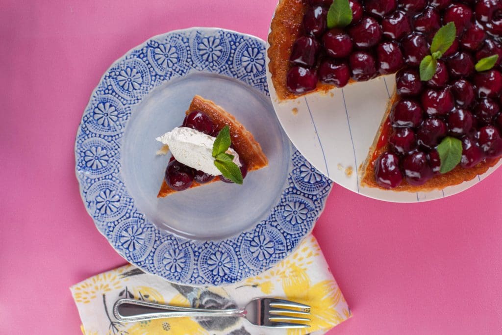 Cherry Frangipane Tart - Gusto TV