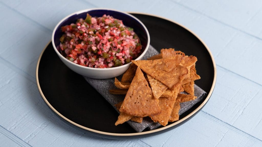 Red Lentils + Honduras: Red Lentil Chips with Honduran Radish Chimol ...