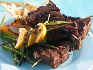 Grilled Marinated Lamb Chops | Rob Rainford - Gusto TV