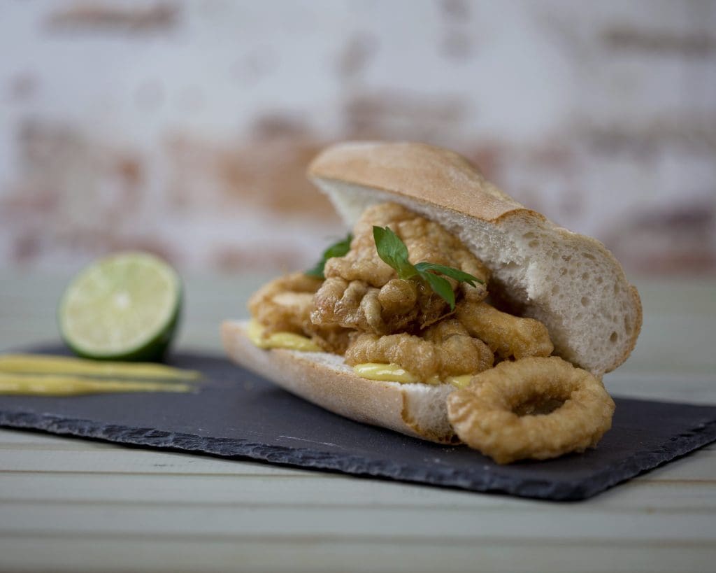 Crispy Calamari on a Bun - Gusto TV