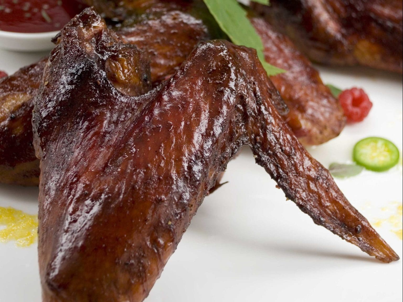 Raspberry Chipotle Turkey Wings - Gusto TV