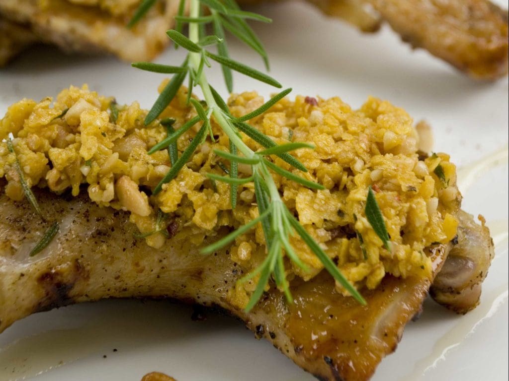 Grilled Whole Chicken Legs with Crunchy Chip Crust - Gusto TV