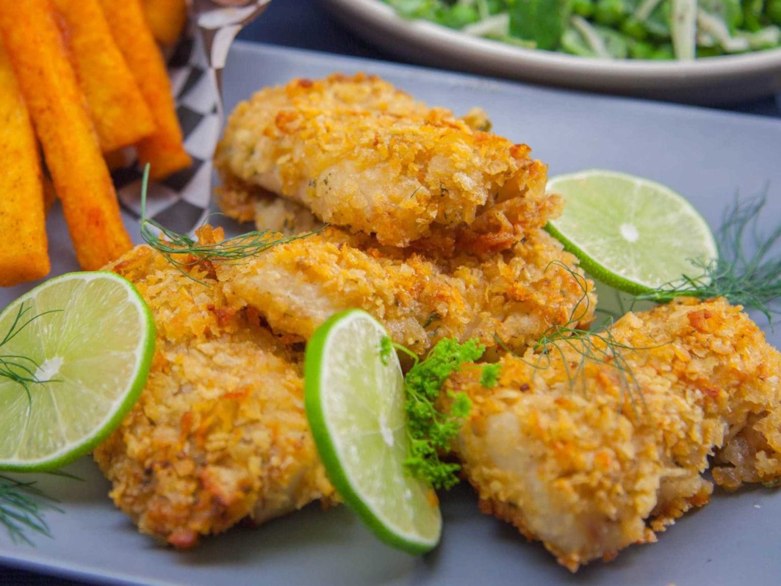 Crunchy Coated Fish - Gusto TV
