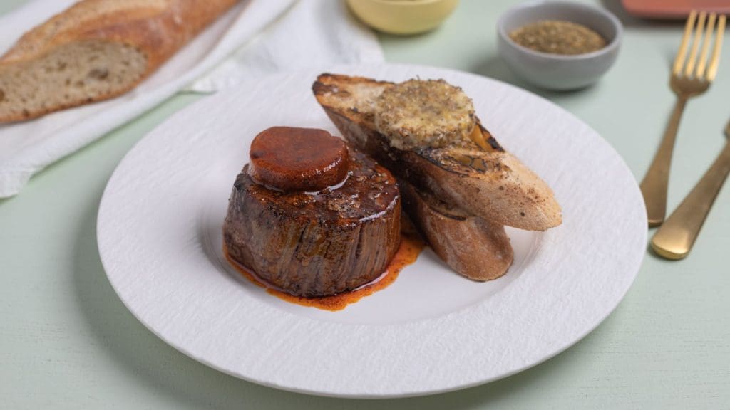 Grilled Filet Mignon with Compound Butters - Gusto TV