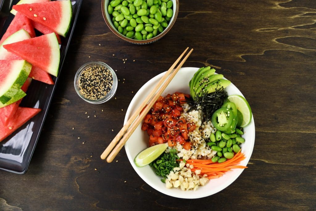 Watermelon Poke Bowl - Gusto TV