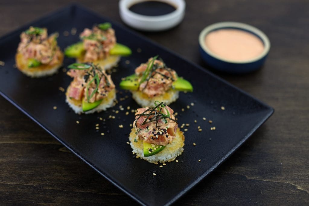 Crispy Sushi Rice with Spicy Tuna - Gusto TV