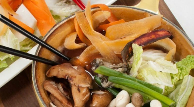 Miso Hot Pot with Oysters and Mushrooms - Gusto TV
