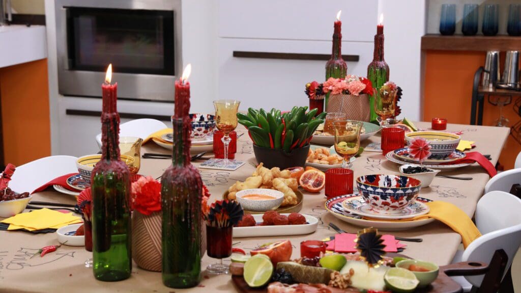 Feed My Soul…V!: Tapas Night Tablescape - Gusto TV