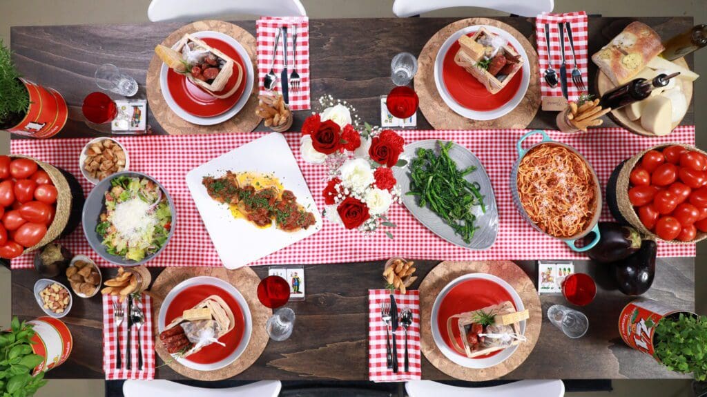 Feed My Soul…V!: Rustico Italiano Tablescape - Gusto TV