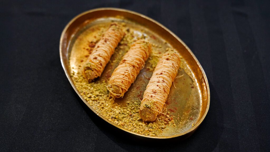 Turkish Coffee Stuffed Kataifi - Gusto TV