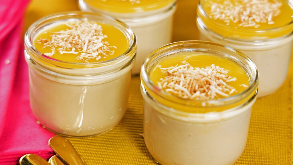 Mango Pudding - Easy Tropical Dessert - Gusto TV - 2 - 2